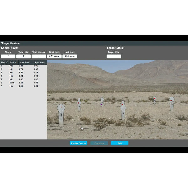 Firearms Trainer Simulator Combo | Smokeless Range + Software - DryFireMag